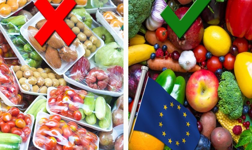 FĂRĂ AMBALAJE DIN PLASTIC PENTRU FRUCTE ȘI LEGUME: Franța a emis o lege ...